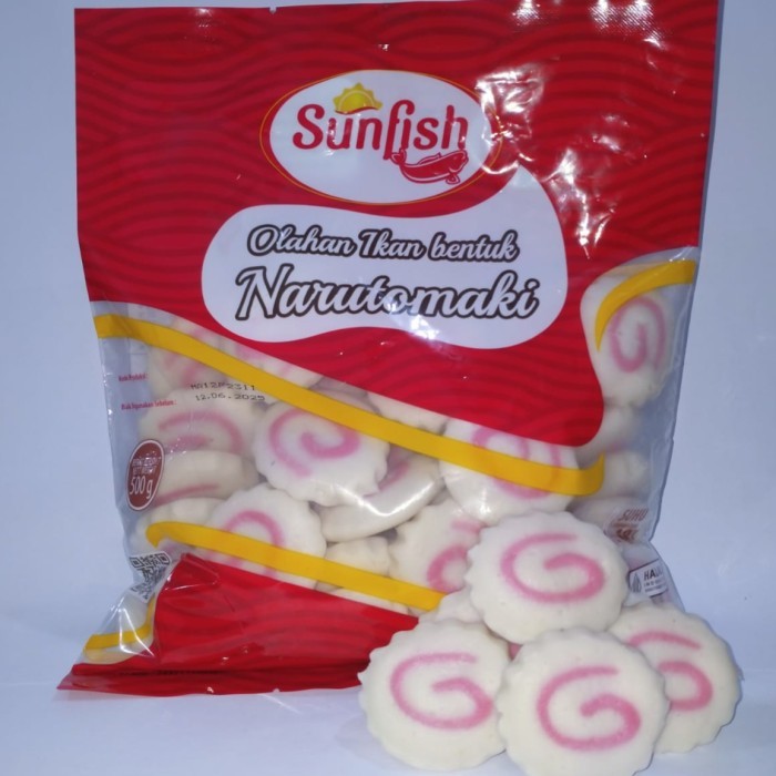 Jual PROMO Sunfish Narutomaki 500gr (Topping Ramen atau Fish Cake ...