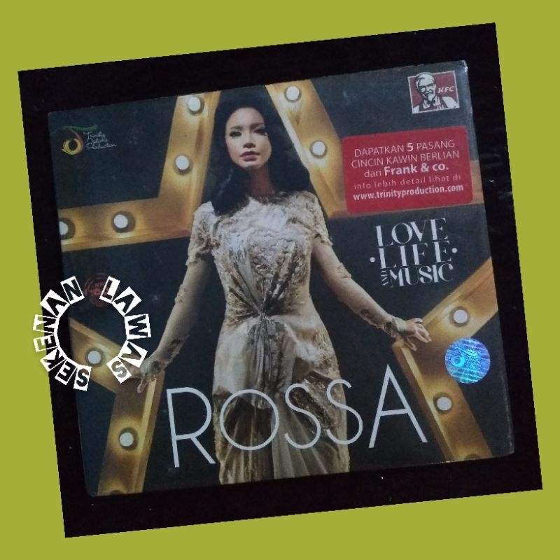 Jual CD Rossa - Love, Life And Music (SEGEL) | Shopee Indonesia