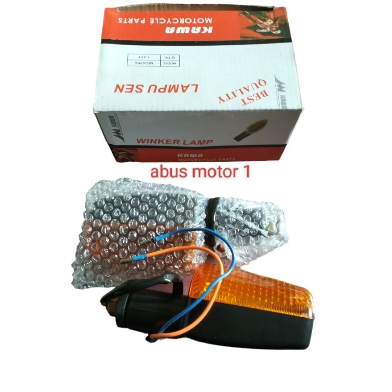 Jual LAMPU SEN ASSY MEGAPRO MEGA PRO LAMA KEH ORIGINAL KAWA | Shopee ...