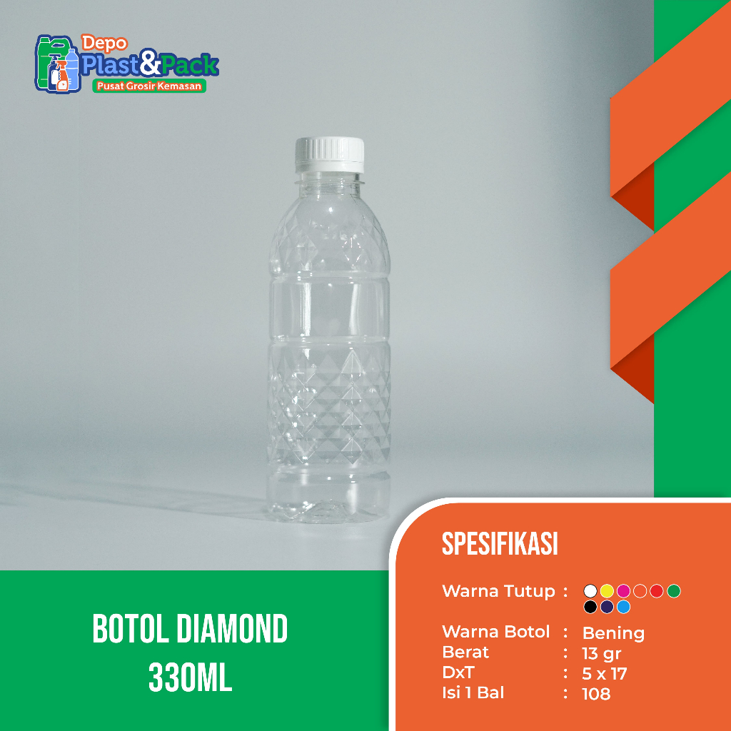 Jual Botol Diamond 330ml | Shopee Indonesia