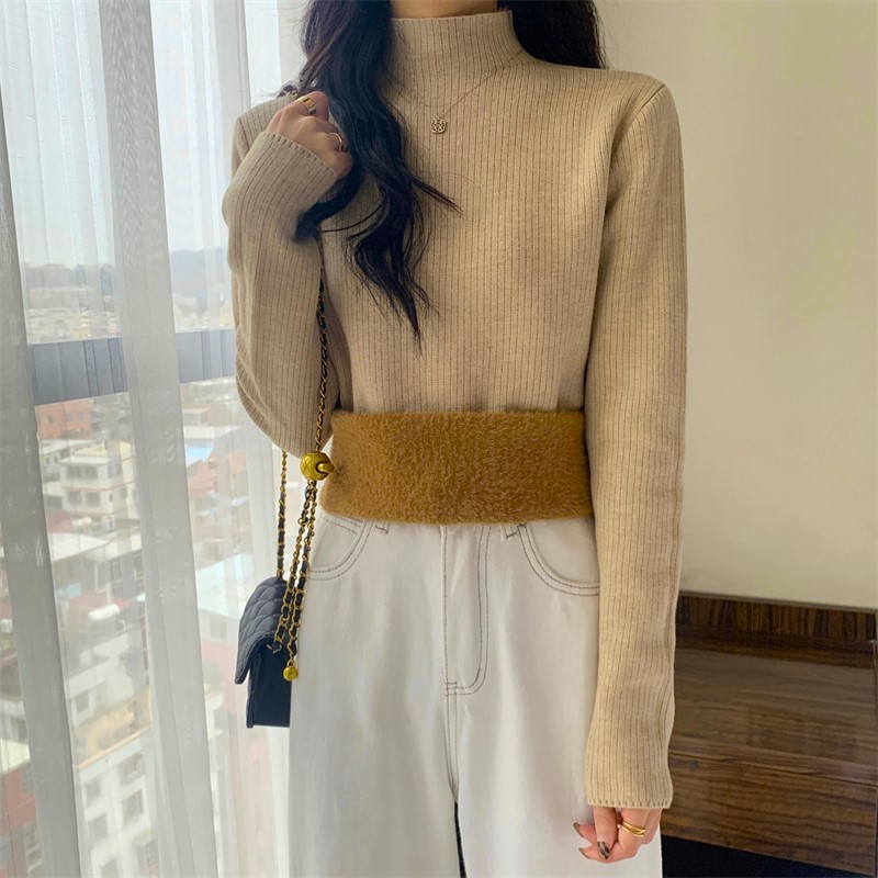 Jual AJWShop Inner Rajut Turtleneck Premium Lengan Panjang Import Bahan ...