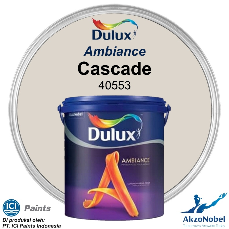Jual CAT DULUX AMBIANCE 2.5 LT - CASCADE 40553 | Shopee Indonesia