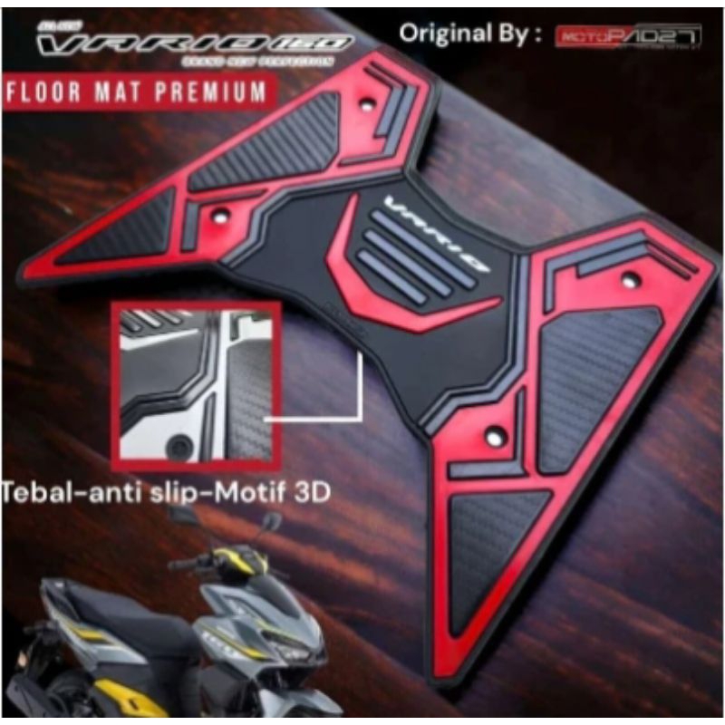 Jual karpet vario 160 karpet pijakan kaki honda vario 160 premium produk | Shopee Indonesia