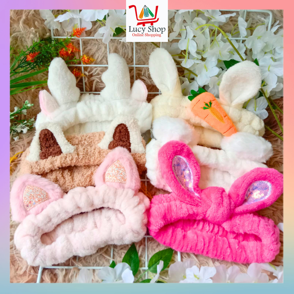 Jual Bandana Bando Cuci Muka Motif Boneka Headband Hairband Ikat Rambut ...