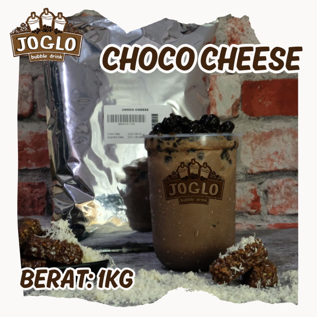 Jual BUBUK MINUMAN CHOCO CHEESE 1KG | CHOCO CHEESE POWDER 1KG | JOGLO ...
