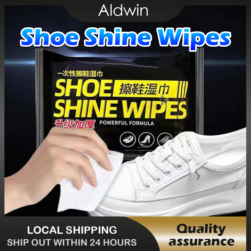 Jual 12/30/80 Lembar Tissue Basah Pembersih Sepatu Quick Wipes Shoe ...