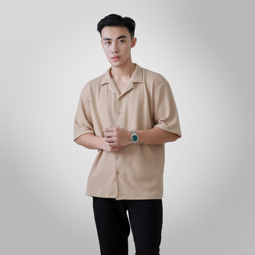 Jual MSMO MEN Eiji / T-shirt Knit Pria / Baju Knit Pria | Shopee Indonesia