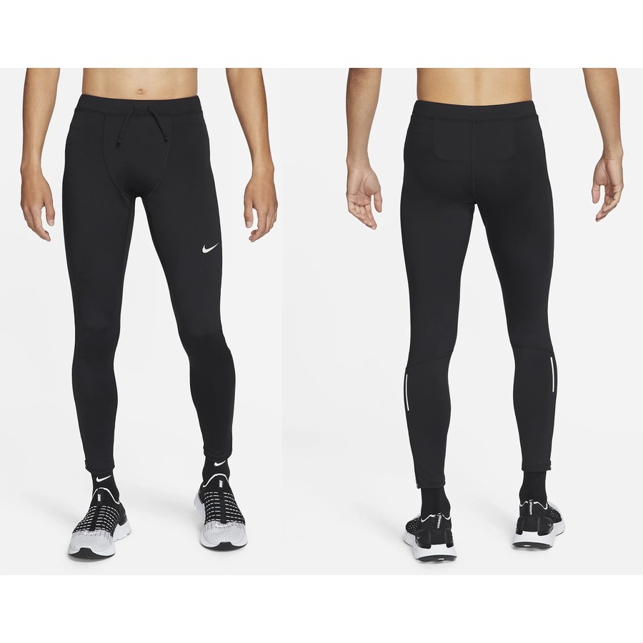 Jual Legging Men Pria Zipper Dri Fit Nike Challenger Lari Running ...