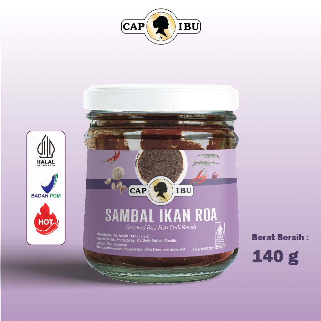 Jual CAP IBU Sambal Ikan Roa | Shopee Indonesia
