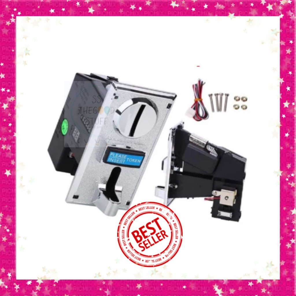 Jual Multi Coin Acceptor Selector Mech For Arcade Game Vending Machine Mass | Shopee Indonesia