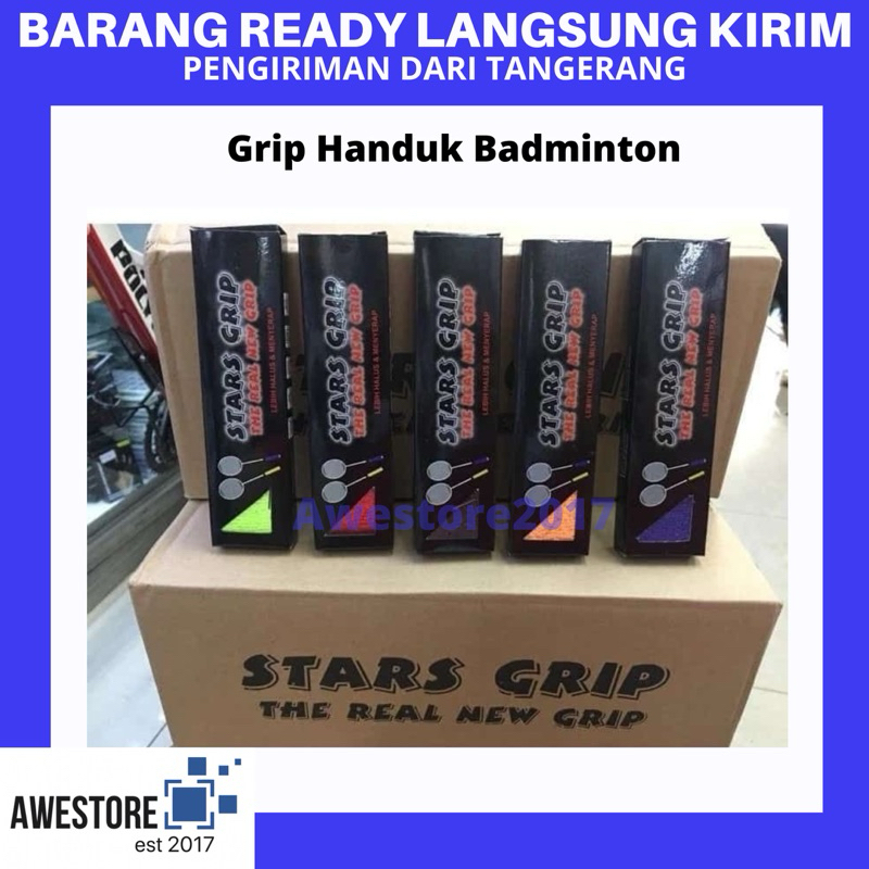 Jual Grip Handuk Star Badminton Microfiber Towel Anti Basah Keringat ...