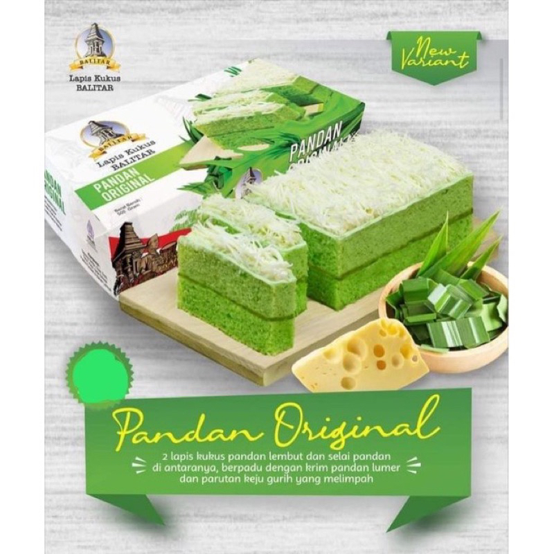 Jual NEW VARIAN LAPIS KUKUS BALITAR PANDAN ORIGINAL OLEH - OLEH KHAS ...