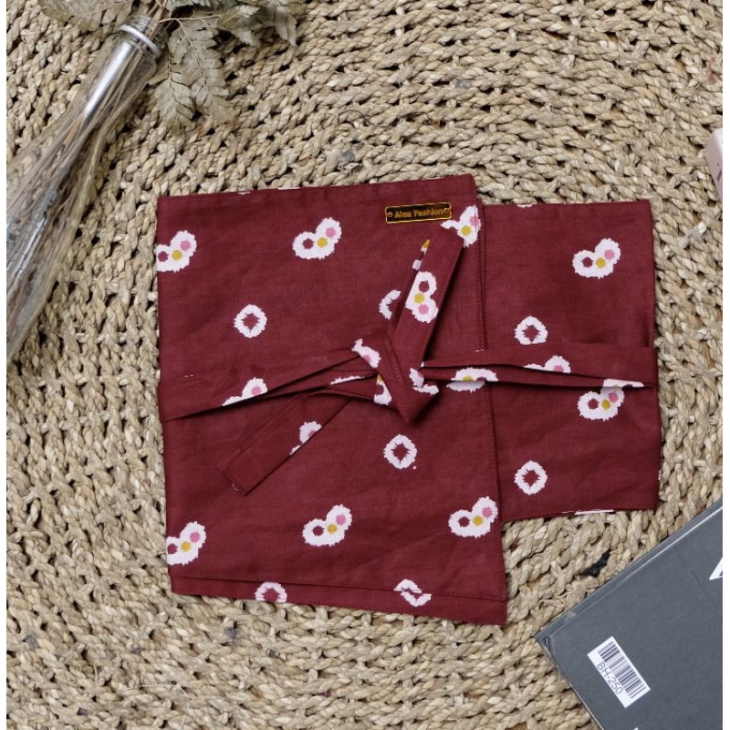 Jual Obi Belt Kain Ikat Pinggang - Reia Belt Sabuk Wanita Bahan Katun ...