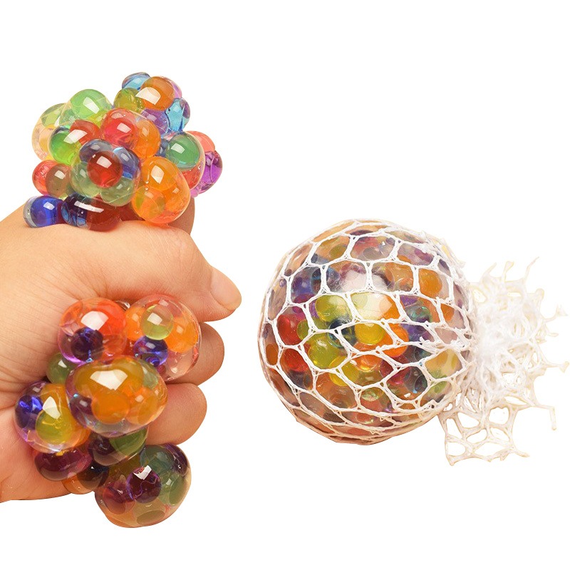 Jual Mainan Squishy Mesh Ball Fidget Anti Stress Viral New Squishy Vent ...