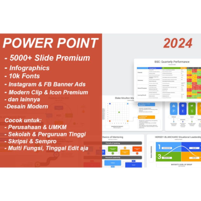 Jual Paket Template PowerPoint PPT Premium Infographis Multi Fungsi ...