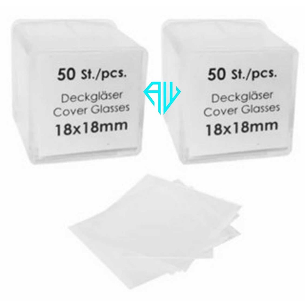 Jual Kaca Penutup Preparat / Cover Deck Glass Mikroskop Assistant ...