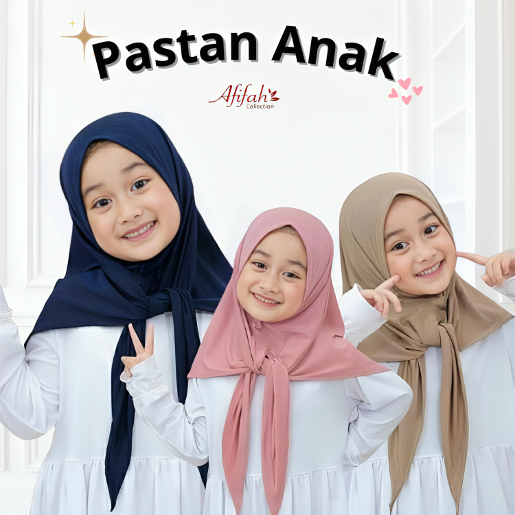Jual HIJAB INSTAN ANAK /SEGITIGA INSTAN ANAK /BERGO ANAK Pastan Hijab ...