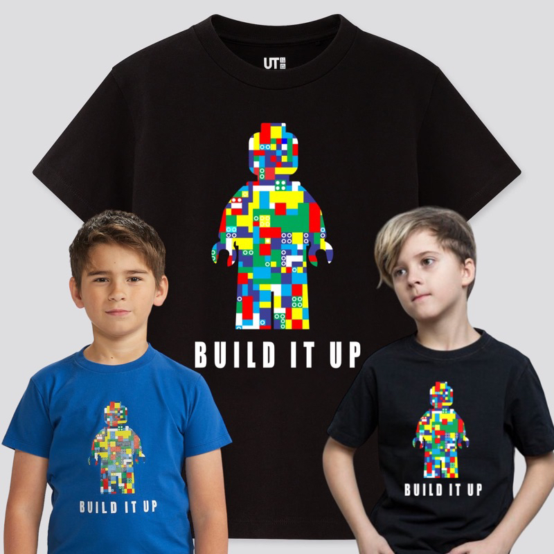 Jual KAOS LEGO ANAK KARAKTER LEGO “BUILD IT UP” | Shopee Indonesia