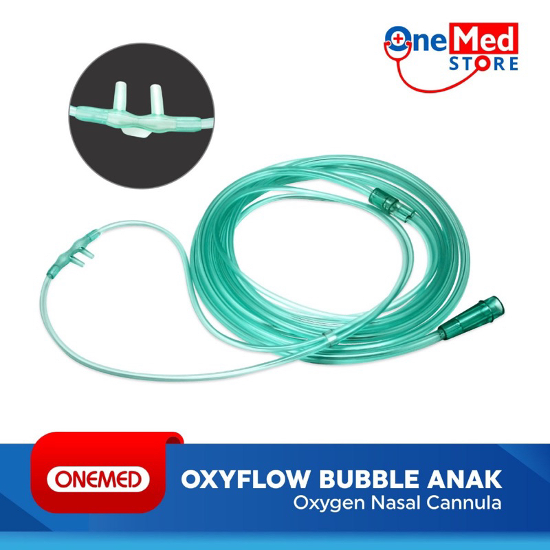 Jual NASAL CANULA / Oxyflow Bubble Nasal Canula Selang Oksigen BESTMED / ONEMED* | Shopee Indonesia