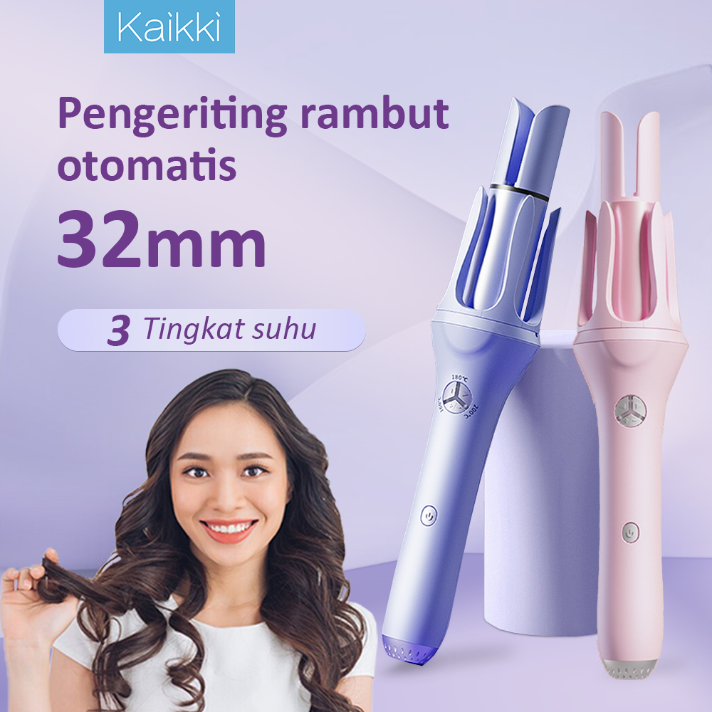 Jual Kaikki Alat pengeriting rambut catokan rambut otomatis 32mm ...
