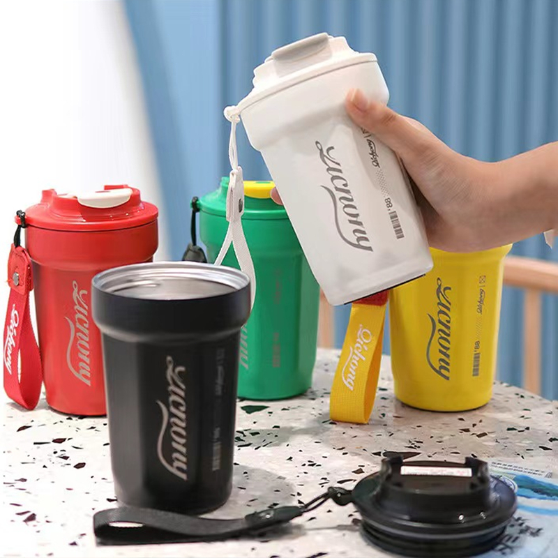Jual Matougui-Mug Termos Coffee & Tea + Tali Gantung SUS 316 | 420ML ...