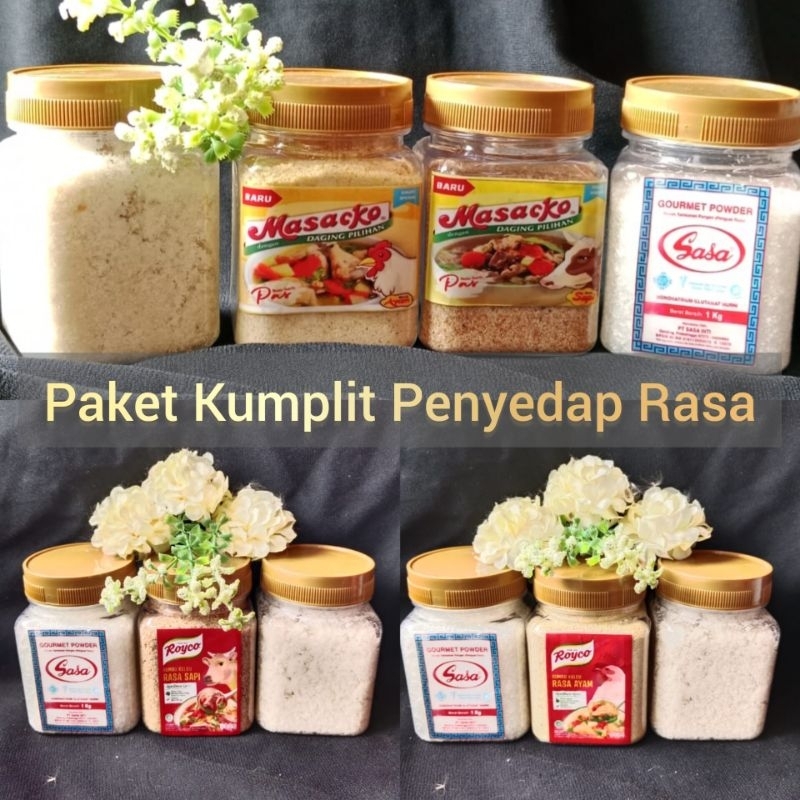 Jual Paket Bumbu Garam Micin Penyedap 200gram | Shopee Indonesia