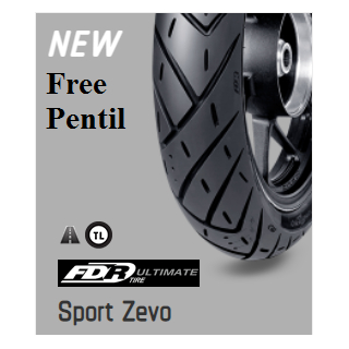Jual Ban Matic FDR Tubeless 100/80-14 Sport Zevo Ban Luar Ring 14 Free Pentil | Shopee Indonesia