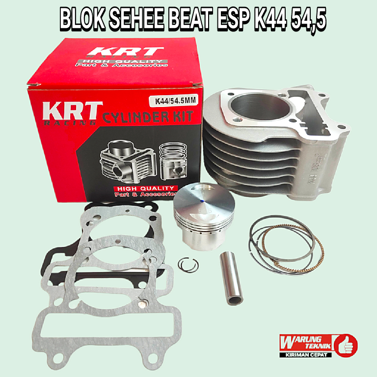 Jual BLOK SEHER PAKET BORING BORE UP BOREUP BEAT SCOOPY ESP K44 KRT ...
