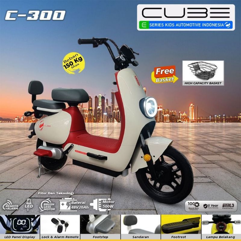 Jual Sepeda Listrik Cube C-300 | Shopee Indonesia