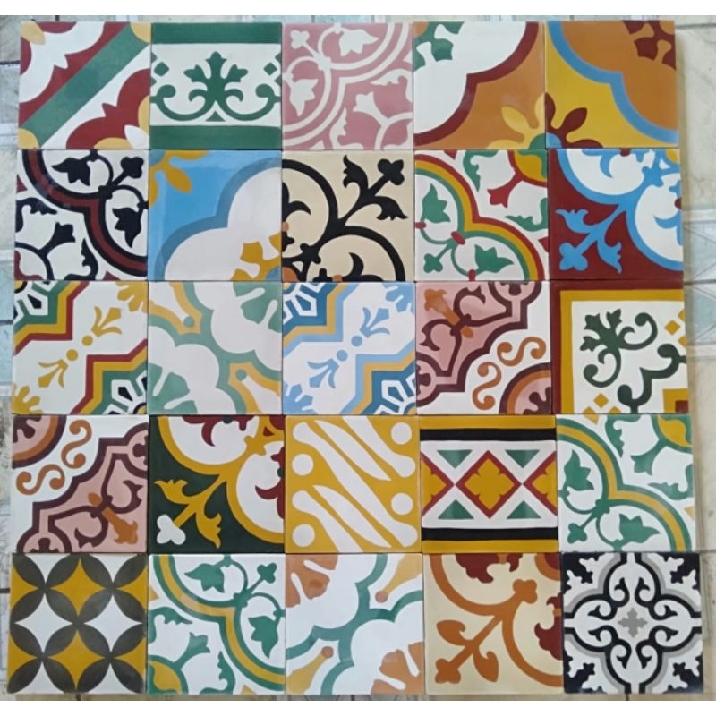 Jual Tegel Motif Handmade | Shopee Indonesia