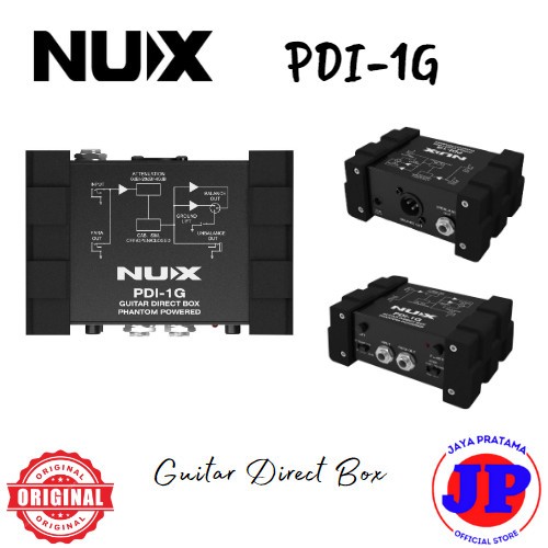 Jual Nux PDI1G Direct Box Guitar Original PDI-1G | Shopee Indonesia