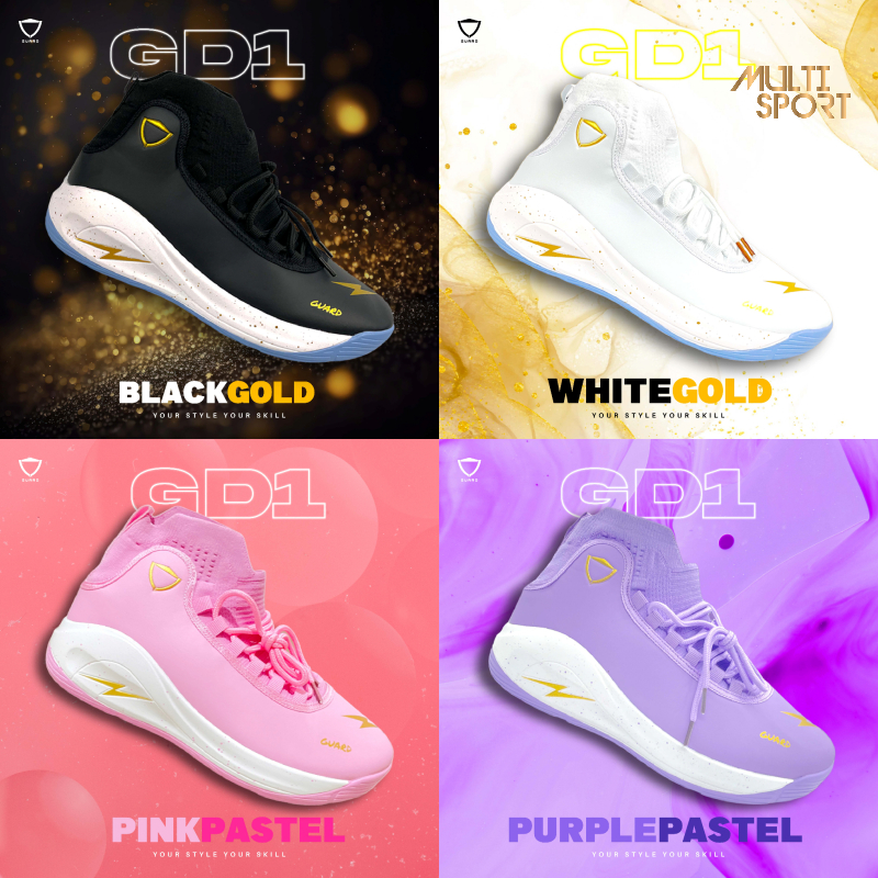 Jual GUARD GD1 BASKETBALL WHITE GD1090 BLACK GD1109 | Shopee Indonesia