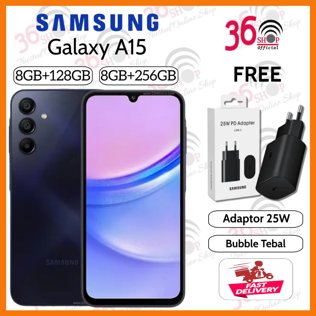 Jual Samsung Galaxy A15 LTE [8GB+128GB] [8GB+256GB] Garansi Resmi 1 ...