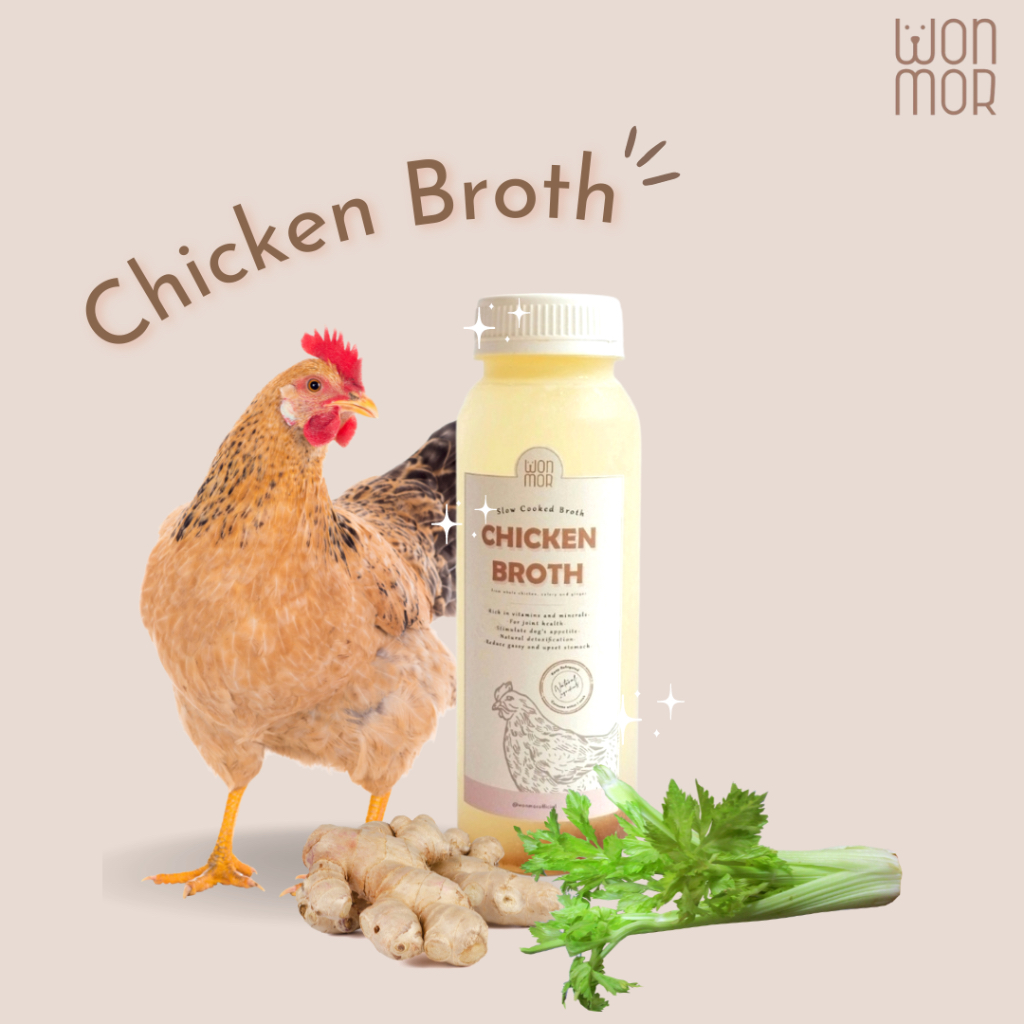 Jual Chicken / Duck / Pork Broth for Dog | Wonmor (Dog Food Topper ...