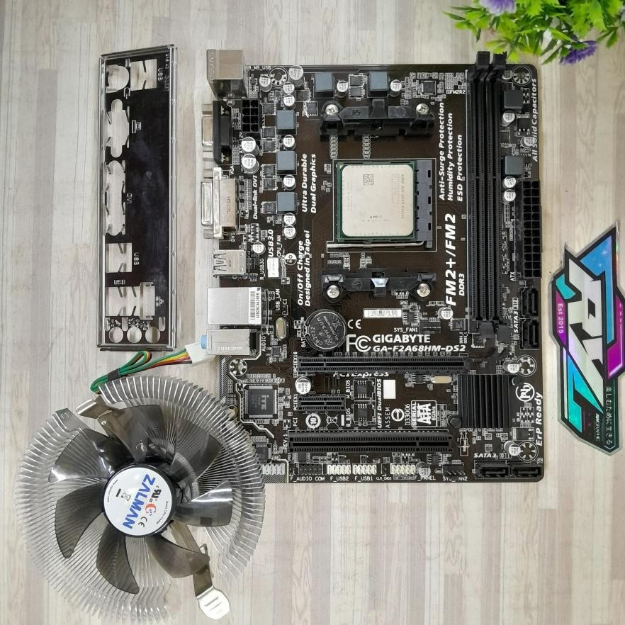 Jual PAKETAN A10 5800 RAM 6GB/Motherboard Mobo FM2+ PROCESSOR A10 5800 ...