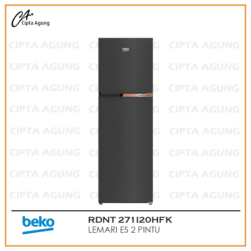 Jual BEKO KULKAS 2 PINTU INVERTER 270L HARVESTFRESH RDNT 271I20HFK ...