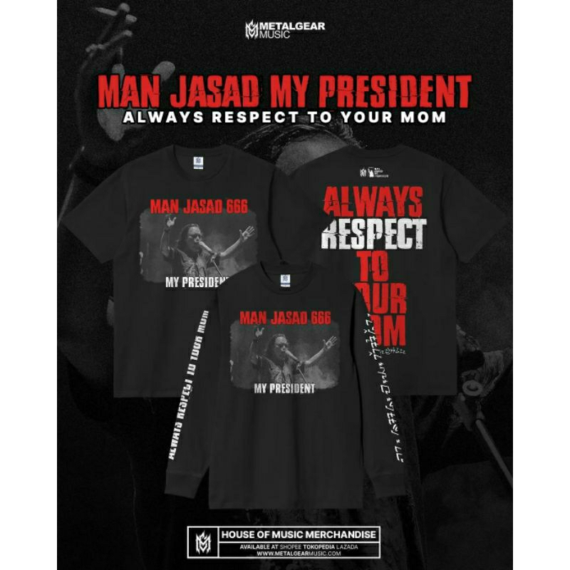 Jual Metalgear x Man Jasad - Always Respect | Shopee Indonesia