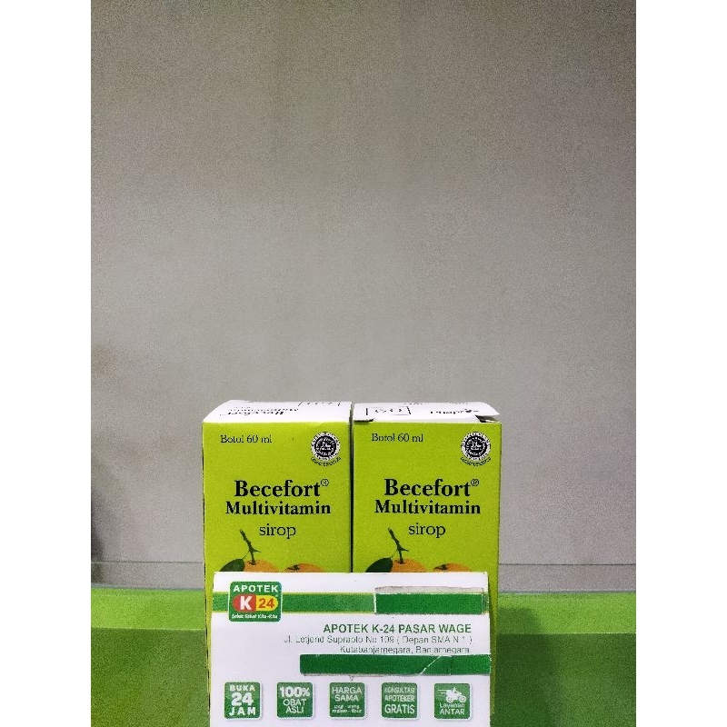 Jual Becefort Sirup 60ml (per Botol) | Shopee Indonesia