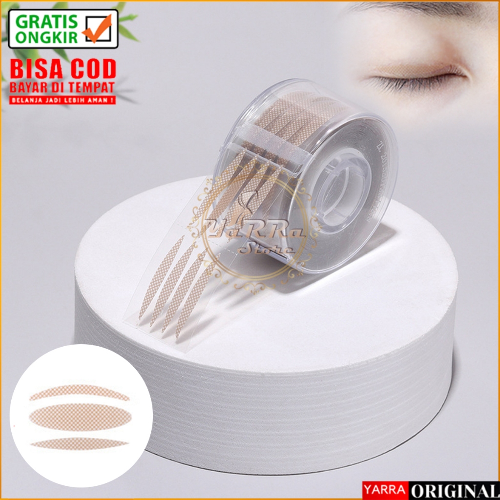 Jual Skot Mata Jaring Transparan Sticker Eyelid Veil Tape Roll Selotip ...