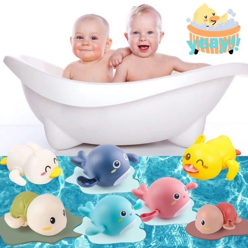 Jual Mainan Mandi Bayi Tortoise / Mainan Penyu Renang | Shopee Indonesia