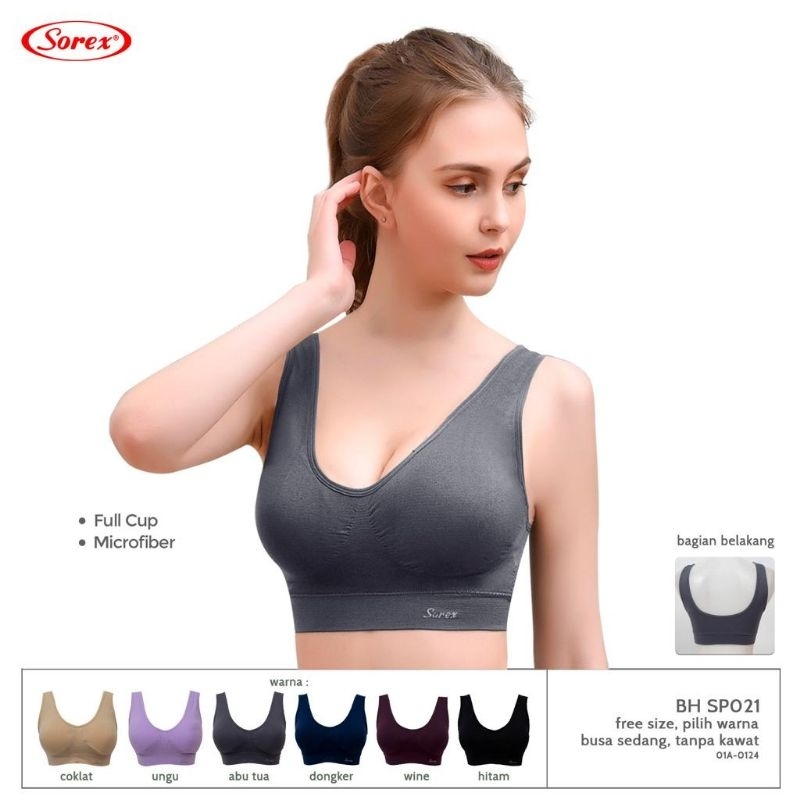 Jual SPORT BRA SENAM OLAHRAGA SOREX SP 020 & SP 021 NYAMAN | Shopee Indonesia