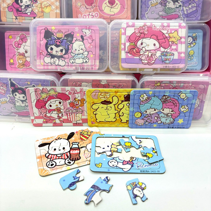 Jual mini puzzle box / mainan edukasi anak / mini puzzle | Shopee Indonesia