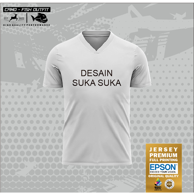 Jual Jersey Custom Lengan Pendek (DESIGN SUKA-SUKA) | Shopee Indonesia