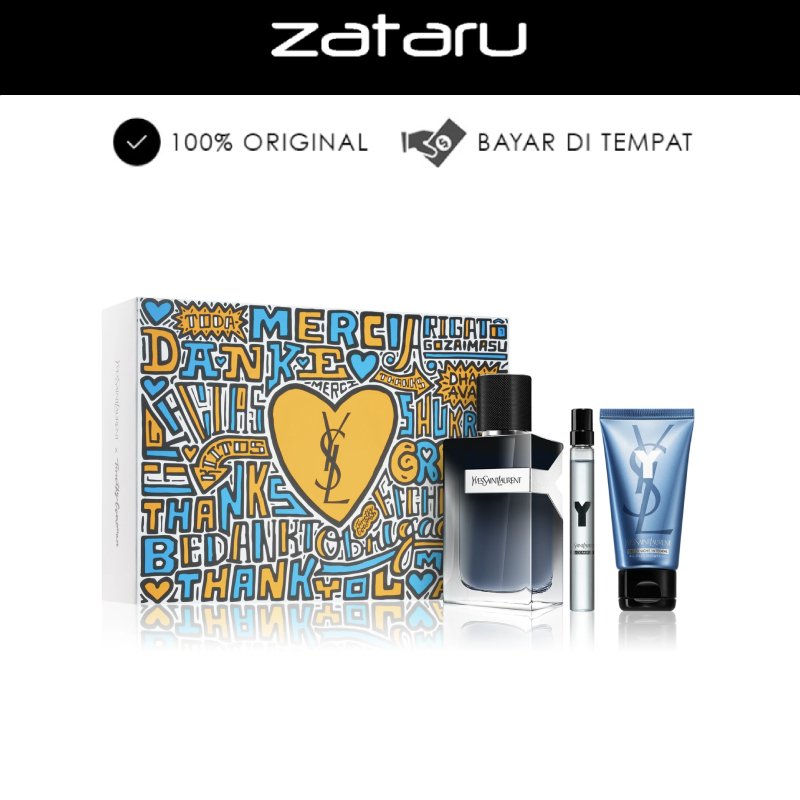 Jual Yves Saint Laurent Y Man EDP Gift Set Limited Edition (YSL x ...