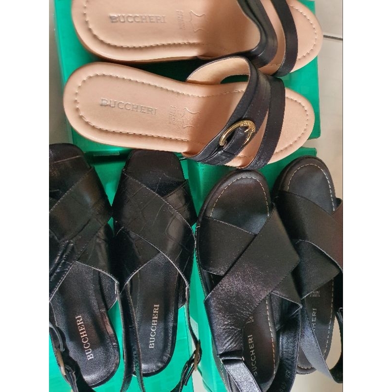Jual sepatu dan sandal wanita buccheri, vicari, triset, be bob ori ...