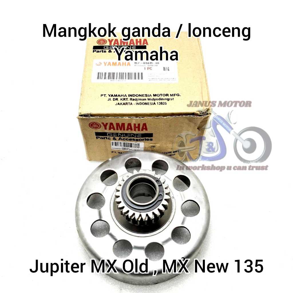 Jual Mangkok ganda / lonceng Yamaha Jupiter MX Old lama MX New 135 1S7 kualitas original presisi ...