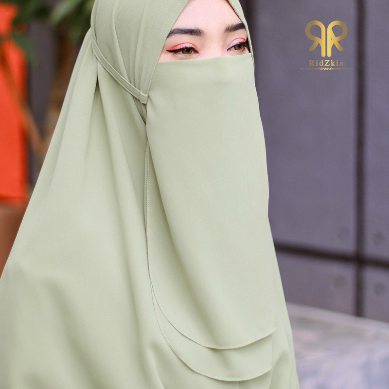 Jual 𝐑𝐢𝐝𝐙𝐤𝐢𝐚 𝐡𝐢𝐣𝐚𝐛 cadar 2 layer ceruty babydoll premium | Shopee Indonesia