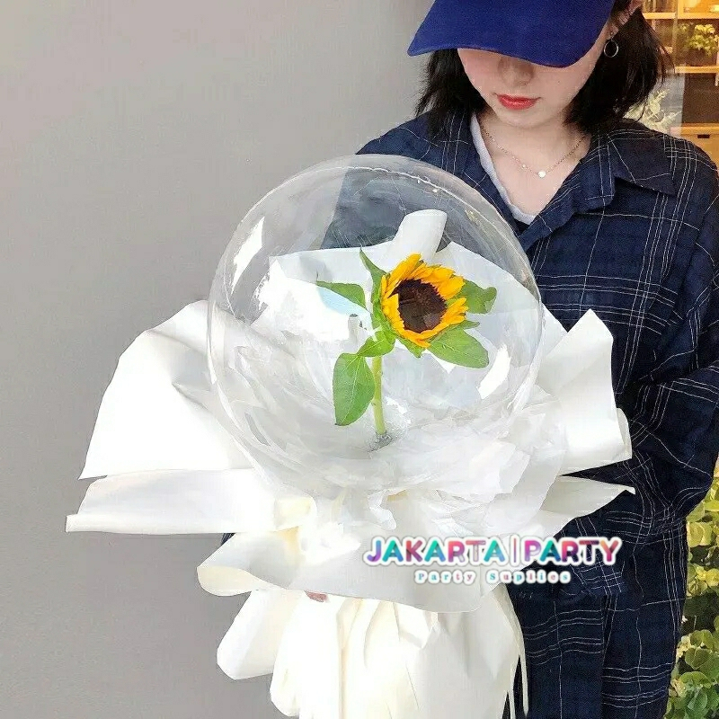 Jual Balon PVC 18 Inch / Balon Transparan PVC / Balon Transparant JUMBO ...