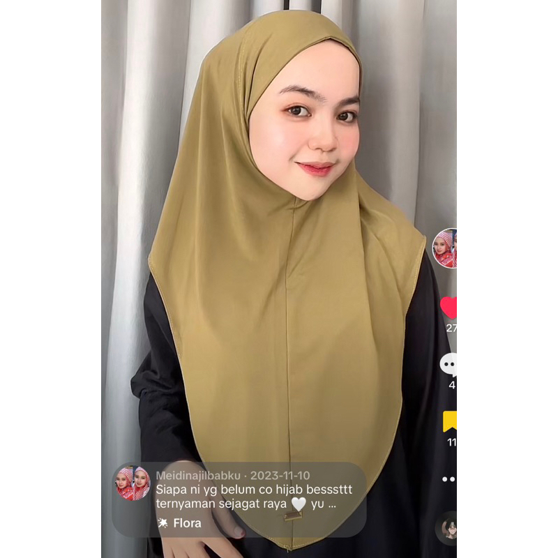 Jual HIJAB INSTAN MALAY L JERSEY/MeidinaOri | Shopee Indonesia