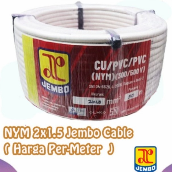 Jual Kabel Jembo NYM 2x1.5 Per Meter | Shopee Indonesia